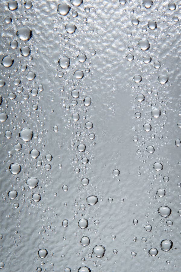 Rain Drops in the Water, Effect Filter Stock Image - Image of ...