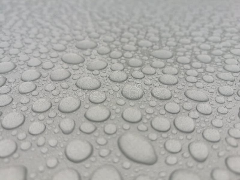 Water Drops in Grey Wallpaper Stock Image - Image of grey, water: 107830643