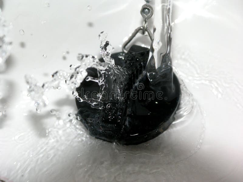 Water Drops stock image. Image of fawcet, drain, basin - 71708399