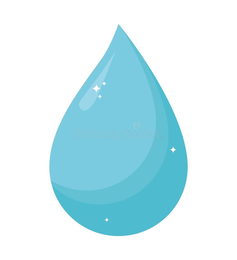 Water drops icon stock vector. Illustration of raindrop - 239971848