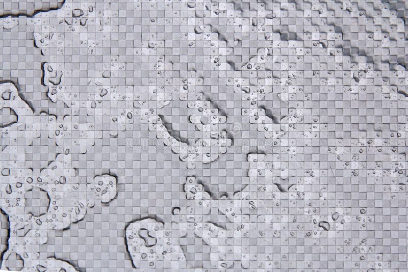 Water Drops on Metal Surface Stock Image - Image of abstract, fresh ...