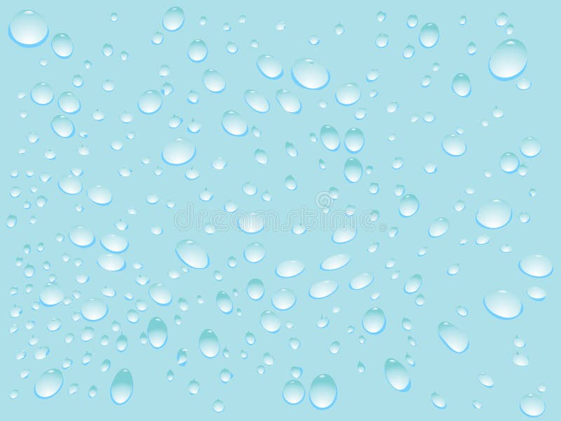 Water drops pattern stock vector. Illustration of pure - 13965070