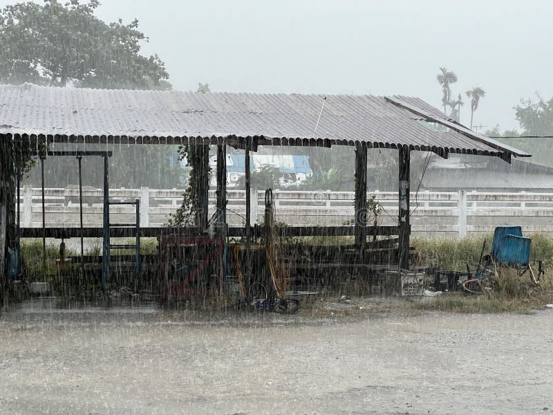 Water Drops on Plastic Basin Stock Photo - Image of black, metallic ...