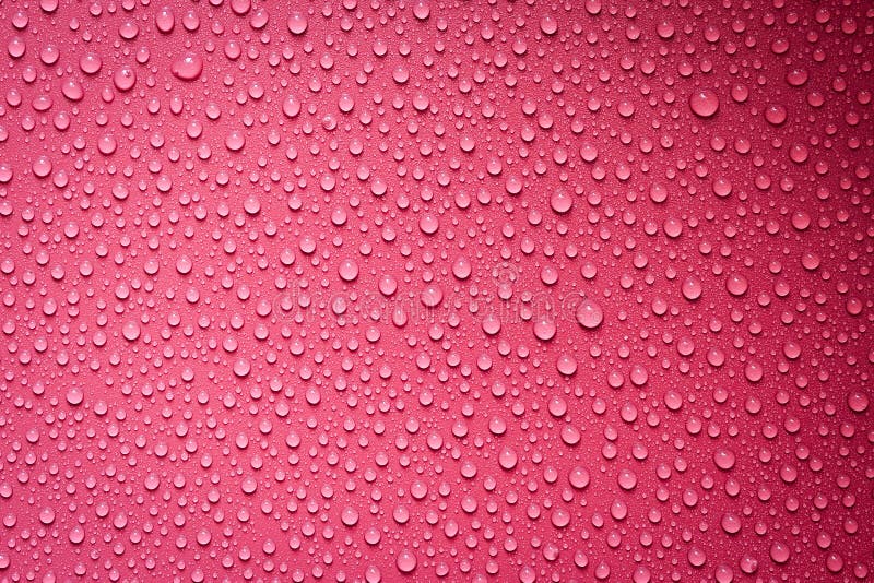Water Drops on Red stock image. Image of freshness, spray - 173887151