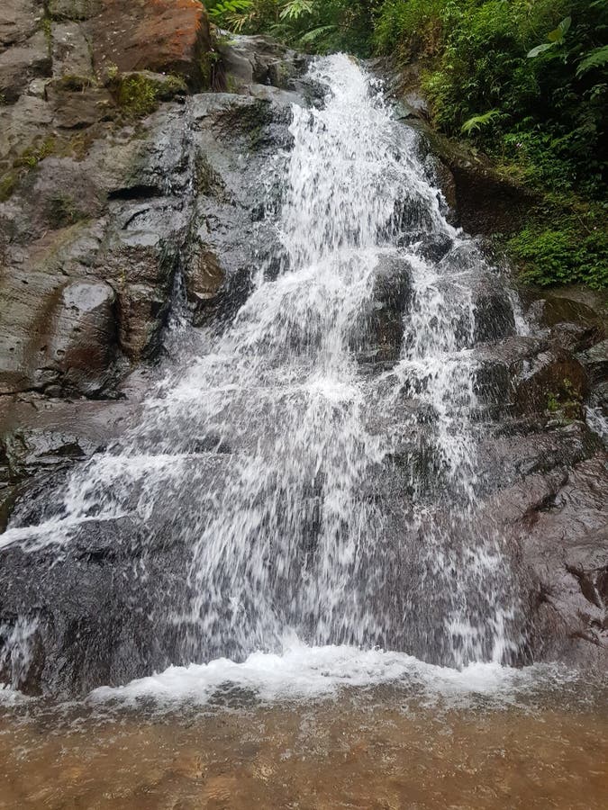 Water that Drops on the Rocks from a Spring Stock Image - Image of ...