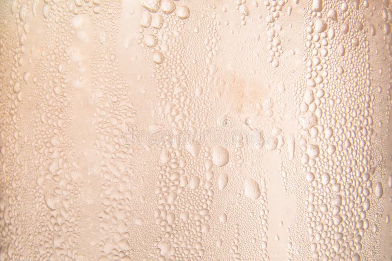 Water Drops on the Side of the Flask.Background & Texture Stock Photo ...