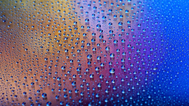 Water Drops. Texture of the Drops. Abstract Gradient Background ...