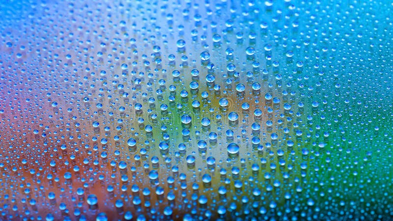 Water Drops. Texture of the Drops. Abstract Gradient Background ...