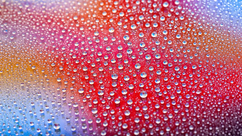 Water Drops. Texture of the Drops. Abstract Gradient Background ...
