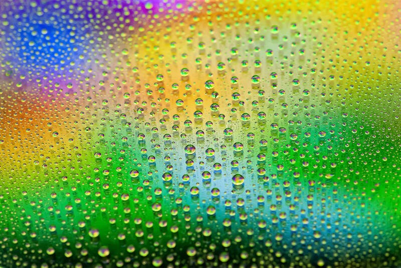 Water Drops. Texture of the Drops. Abstract Gradient Background ...