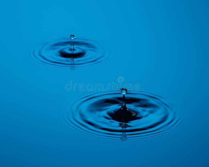 Water drops stock image. Image of reflection, liquid - 45295401