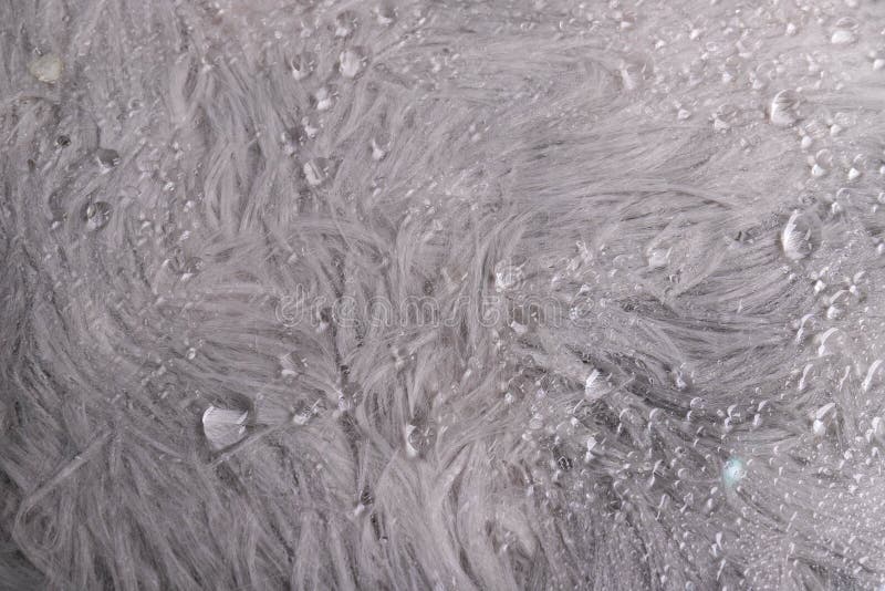 Water Drops on Waterproof Textile Material - Waterproof Fabric on Sofa ...