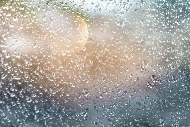 Water drops on window stock image. Image of macro, pattern - 268446991