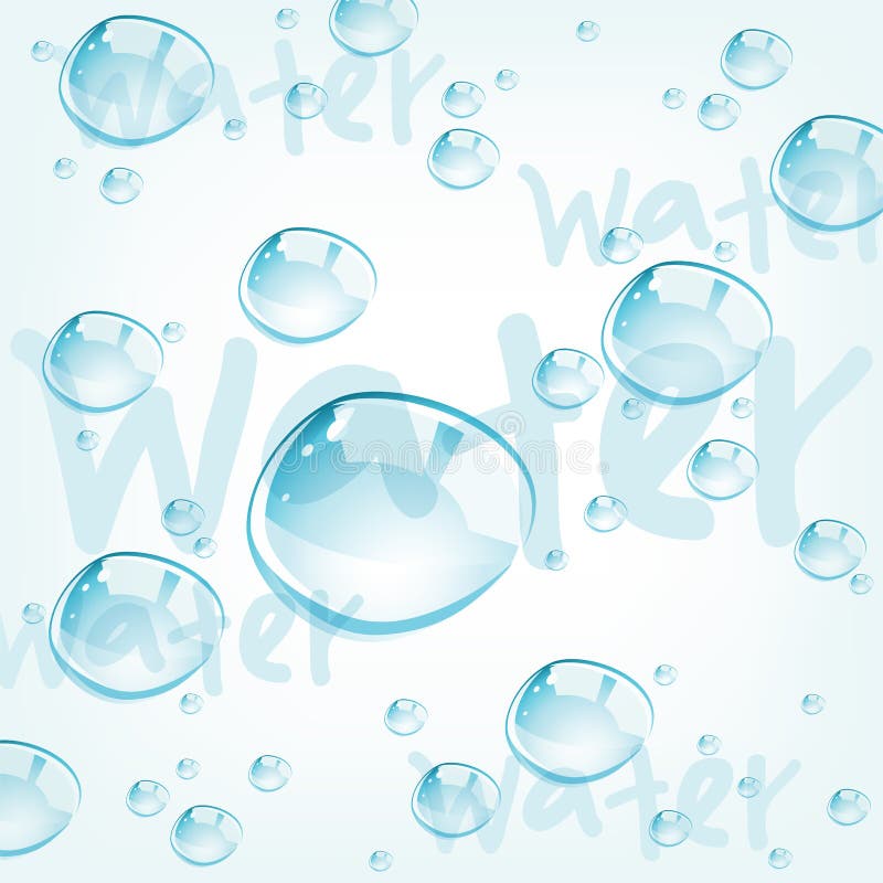 Water Drops Word Stock Illustrations – 797 Water Drops Word Stock ...