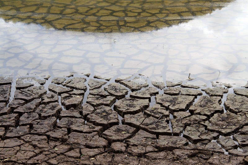 Water after drought stock image. Image of global, damaged - 26395371
