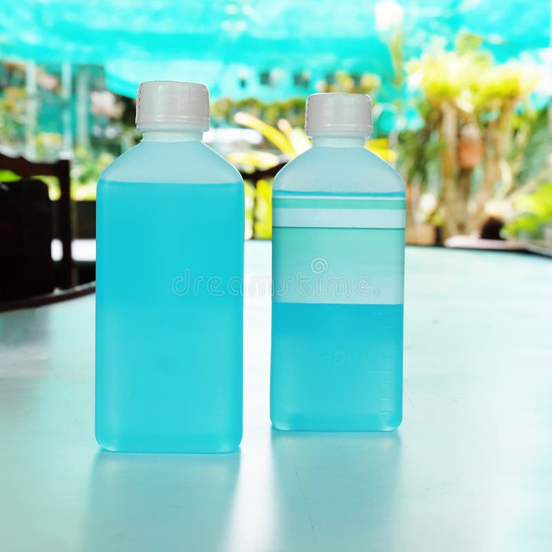 Water Drug in Plastic Bottle Stock Image - Image of science, plastic ...