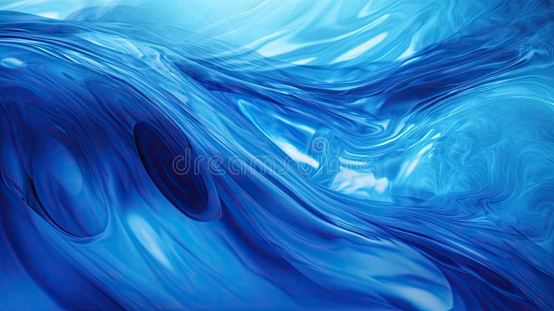 Water Dynamic Blue Background Stock Illustration - Illustration of ...