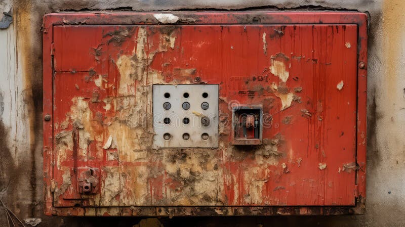 Water electrical box stock photo. Image of durability - 370498634