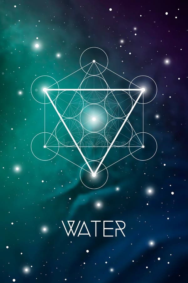 Water Element Background stock illustration. Illustration of tattoo ...