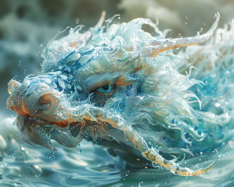 Water elemental creature stock image. Image of event - 315466621