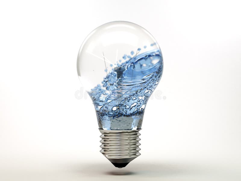 Water energy stock image. Image of liquid, electrical - 8038387