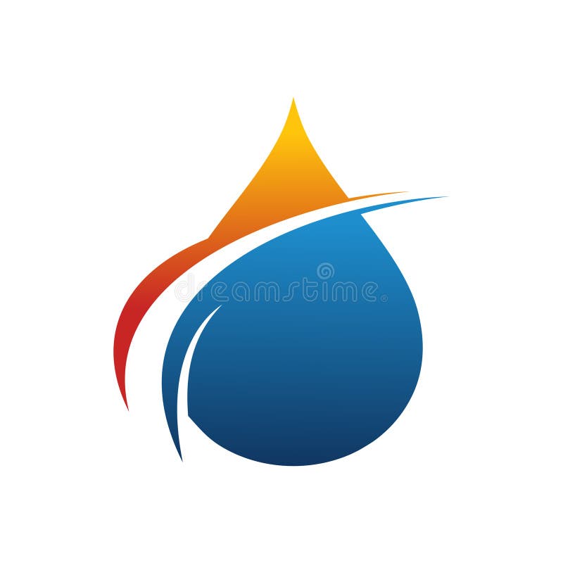 Water Energy Logo Icon Template Stock Vector - Illustration of number ...