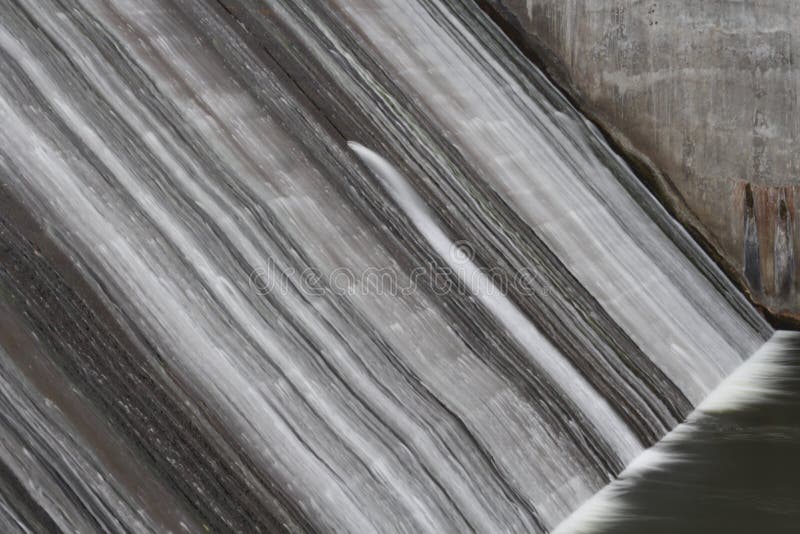 Water Example with Slow Shutter Speed Stock Illustration - Illustration ...