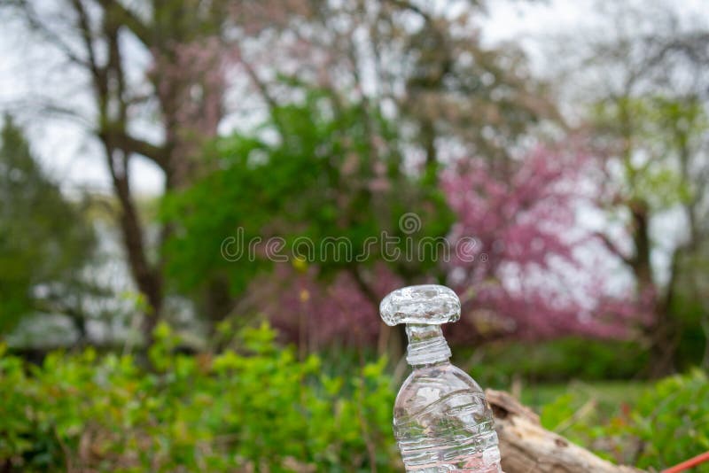 Water Exploding Out of a Water Bottle Stock Photo - Image of geyser ...