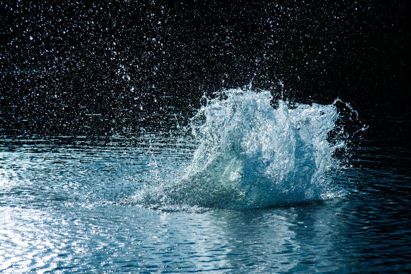 Water explosion stock photo. Image of powerful, figured - 37606644