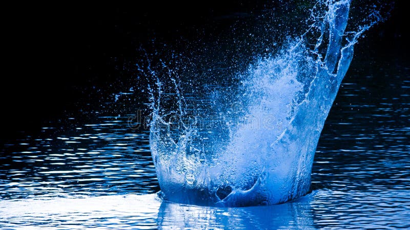 Water explosion stock photo. Image of powerful, figured - 37606644