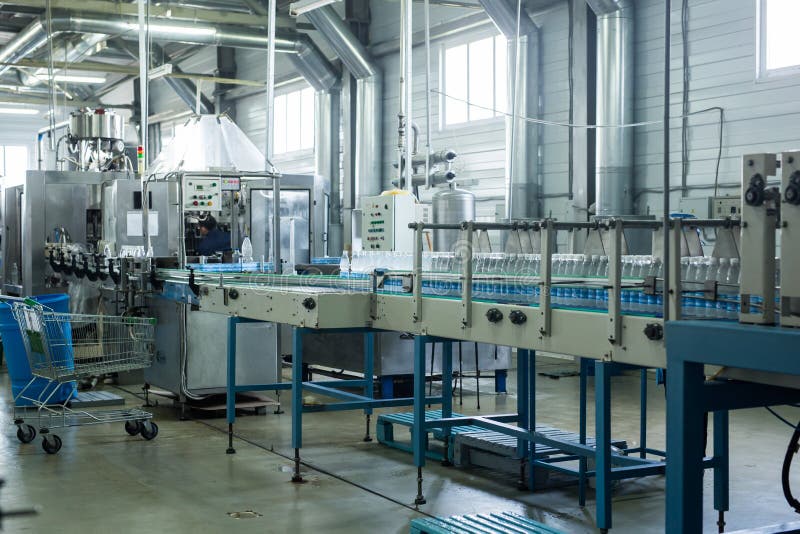 Water Factory - Water Bottling Line for Processing and Bottling Pure ...