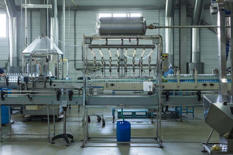 Water Factory - Water Bottling Line for Processing and Bottling Pure ...