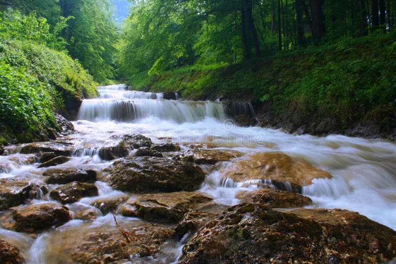 Water fall stock image. Image of hillside, drop, fluid - 11302149