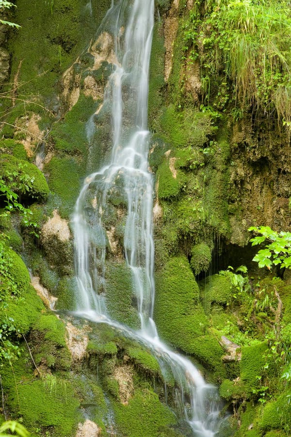 Cascade stock image. Image of drop, waterfall, spout, flow - 5021199