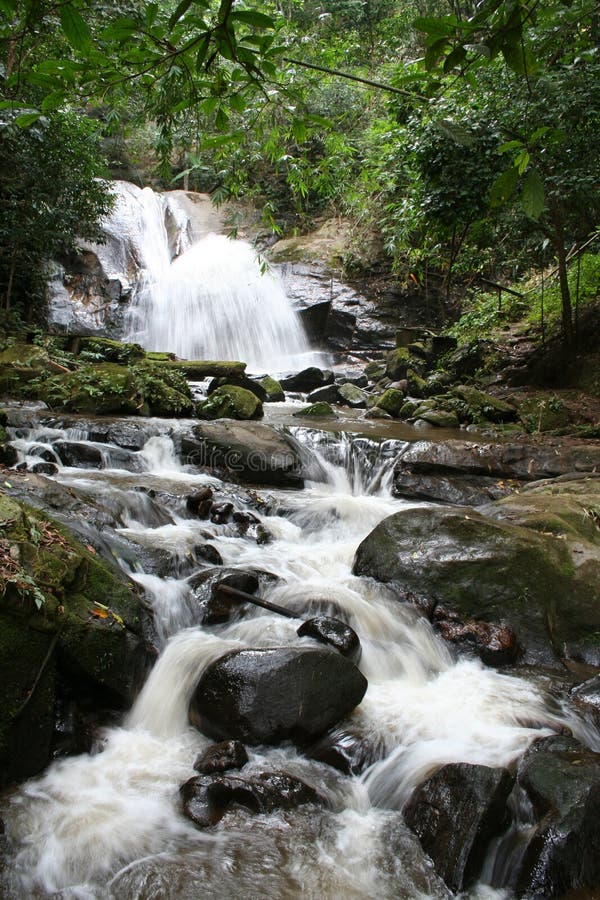 Water fall stock photo. Image of nature, fall, chiangmai - 3747176