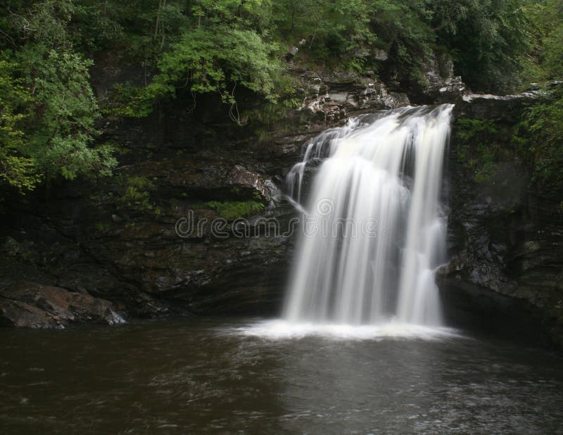 Water fall stock image. Image of nature, europe, forest - 3991467