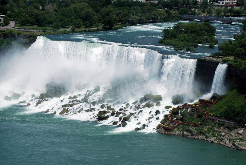Water Fall stock image. Image of fall, canada, view, water - 5619701