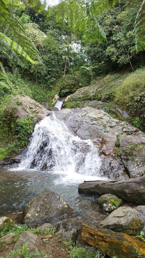 Water Fall in Bandung West Java Stock Image - Image of fall, west ...
