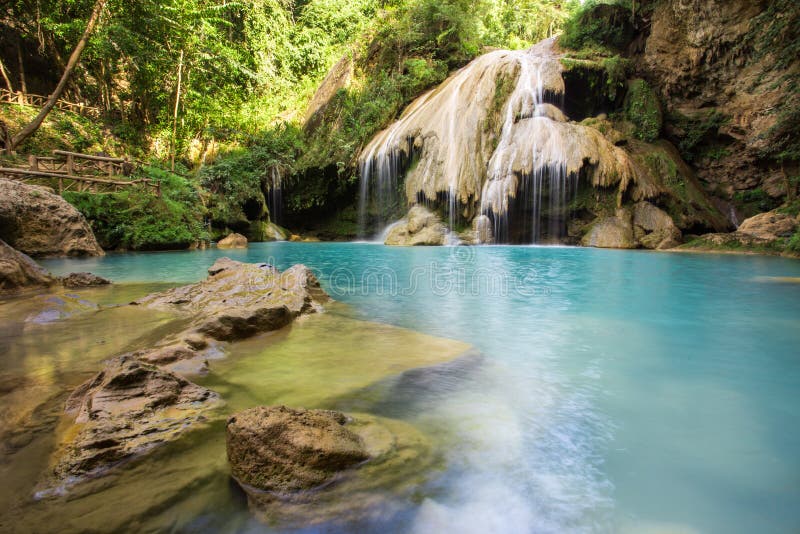Water fall stock photo. Image of park, scenic, relaxing - 49286956