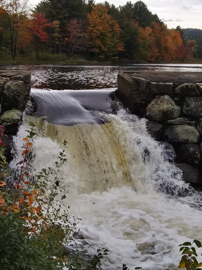 Water fall stock photo. Image of water, fish, fall, beautiful - 131768430