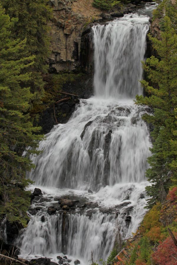 Beautiful Waterfalls stock photo. Image of magnificent - 101833294