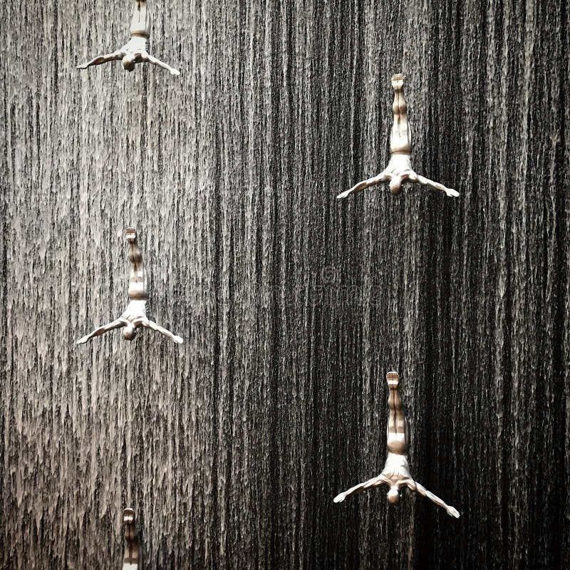 Water fall divers stock image. Image of fall, tourism - 93753931