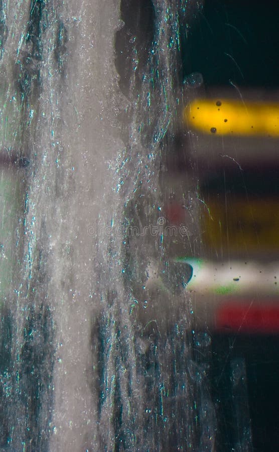 Water fall down stock photo. Image of blue, water, fall - 169655156