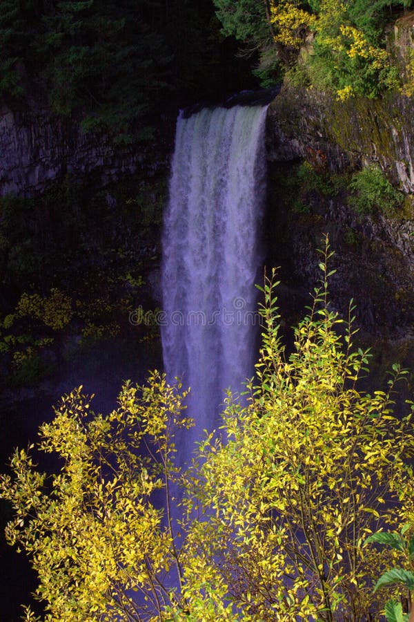Water Fall with Fall Colors Stock Photo - Image of color, fall: 162129982