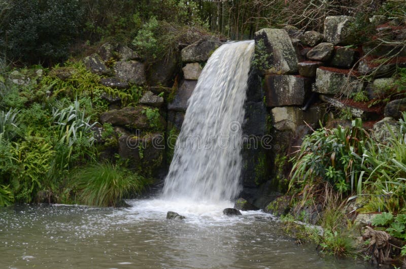 Water fall stock image. Image of attractive, rocks, dirty - 93522167