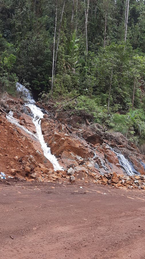 Water fall rain forrest stock image. Image of adventure - 267530933