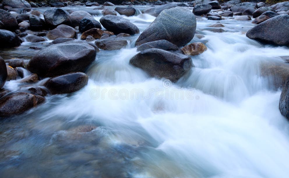 Water Fall with Rocks stock image. Image of environment - 34902143