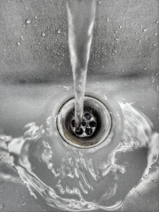 Water Fall on a Sink in Toilet Stock Photo - Image of water, sink: 68787722