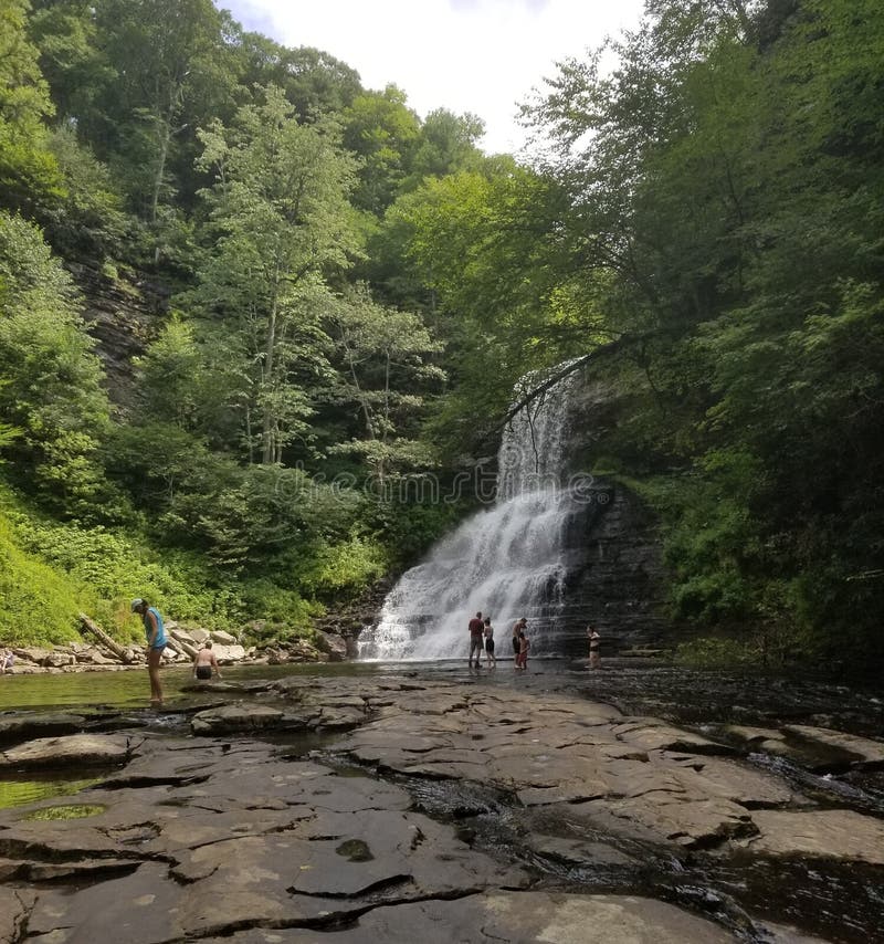 Water Fall in Southern Virginia Editorial Image - Image of tree, fall ...