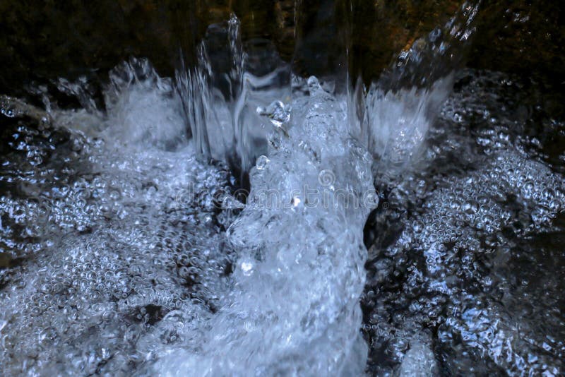Water fall splash stock photo. Image of fall, liquid - 93119112
